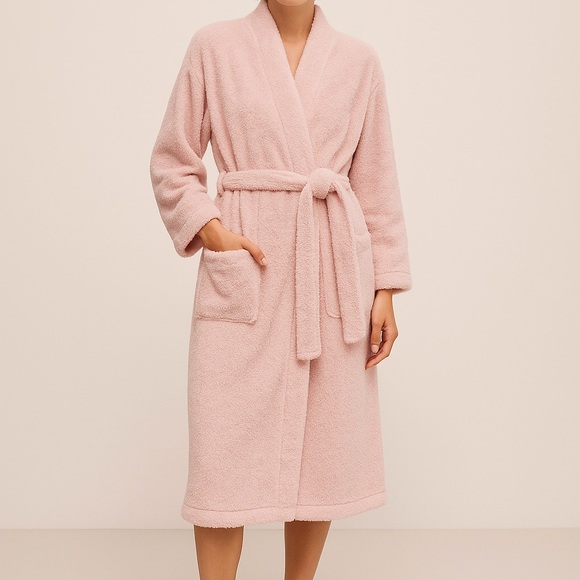 Soma | Intimates & Sleepwear | Soma Womens Cozy Lux Pink Soft Plush ...
